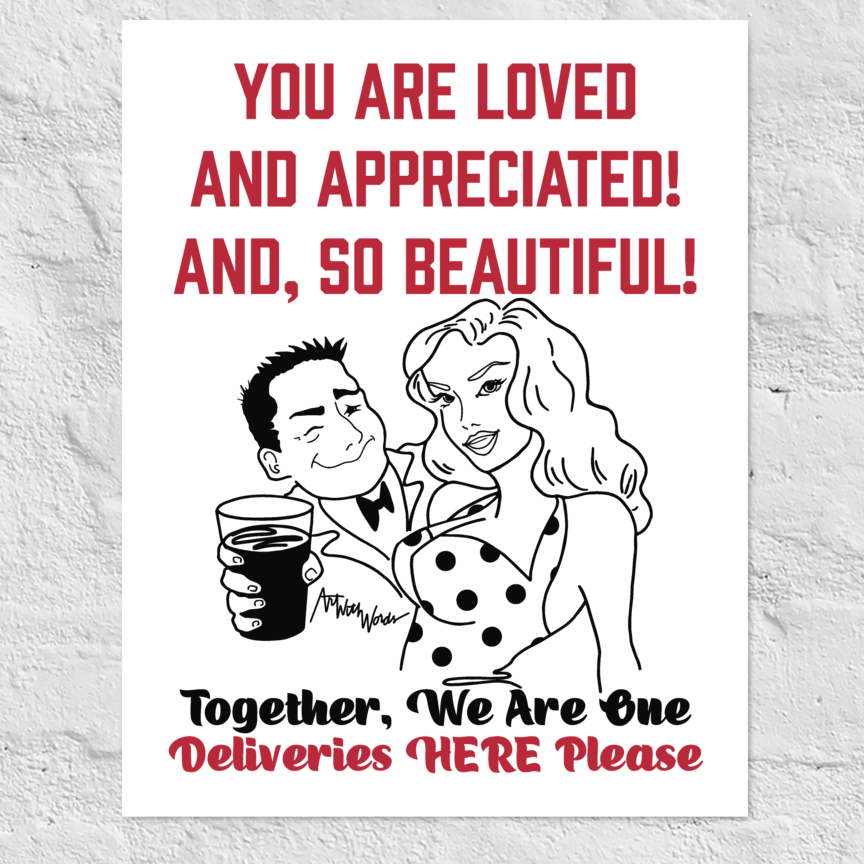 COMPLIMENT DELIVERY SIGNS – STONEJAX